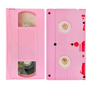 Pink VHS Shell w/T-130 Tape – VHS is LIFE