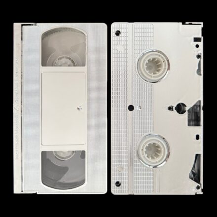 Metallic Silver VHS Shell w/T-130 Tape – VHS is LIFE